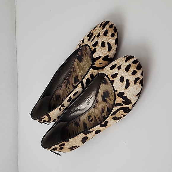 Sam Edelman | Shoes | Sam Edelman Joya Animalprint Calf Hair Ballet ...